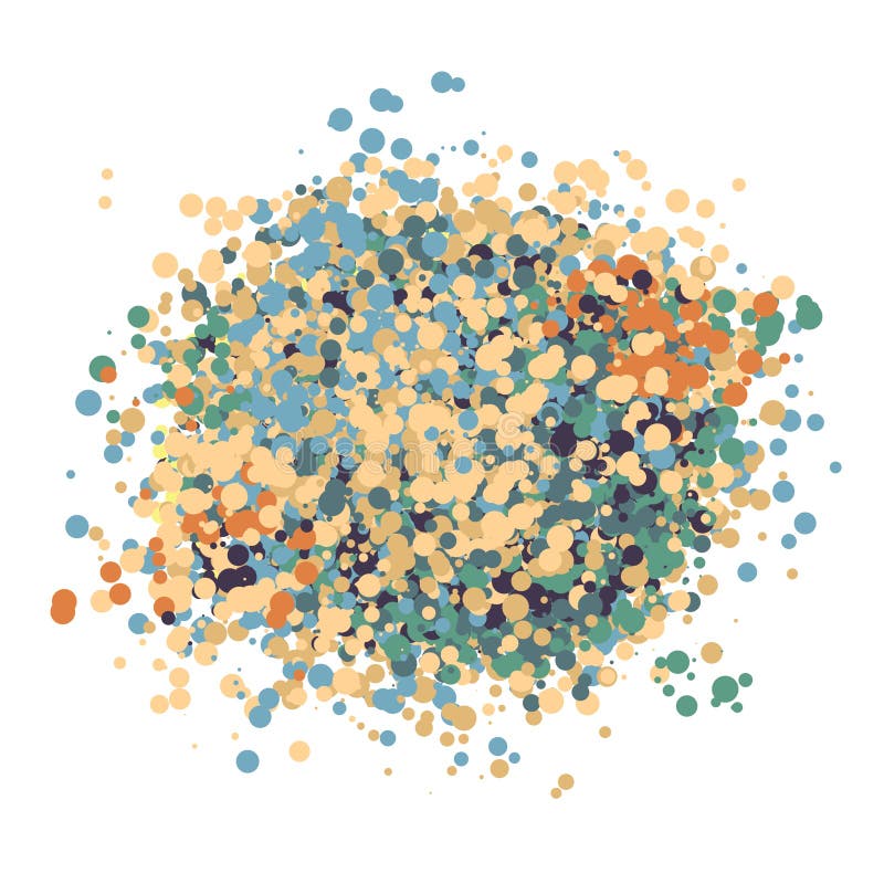 Confetti Template Design Easter Baby Retro Vintage Stock Illustration ...