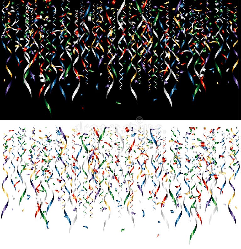 String Confetti Stock Illustrations – 8,821 String Confetti Stock ...