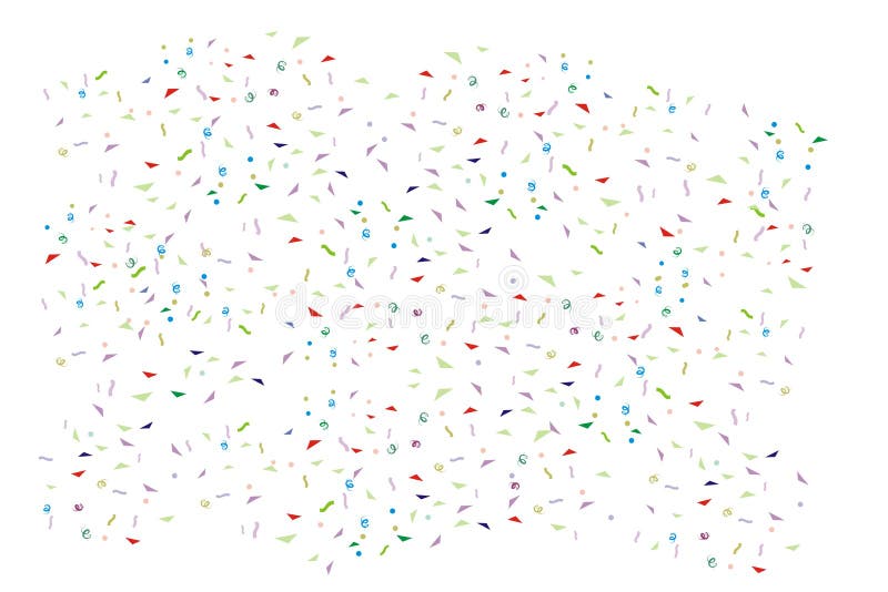 Vector confetti stock vector. Illustration of december - 6926995