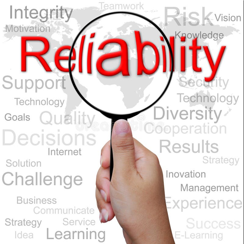 Confiabilidade foto de stock. Imagem de disponibilidade - 12942968