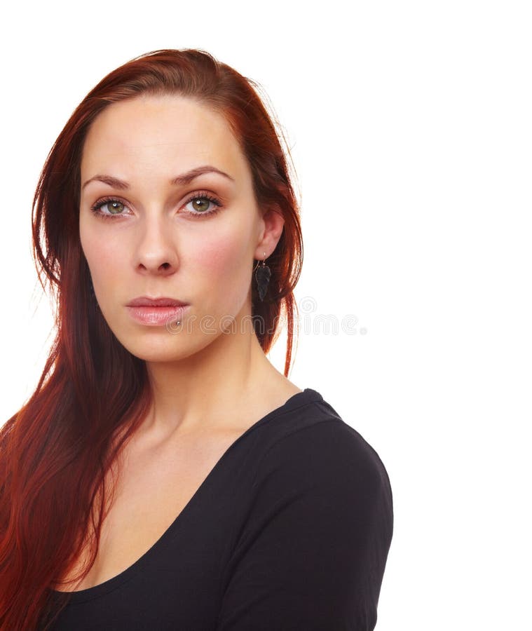 Confidence is a Beautiful Feature in a Woman. Studio Shot of an ...