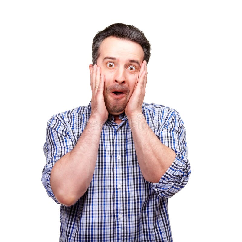 Confidence Grows with Age. a Cropped Portrait of a Middle-aged Man ...