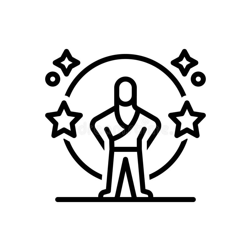 Morale Icon Vector with Flat Color Style Isolated on White Background ...