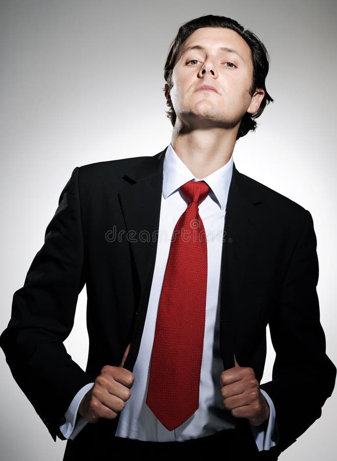 Confident Arrogant Businessman Royalty Free Stock Image - Image: 22774526