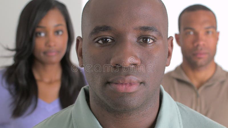 Smiling Black Business Team Stock Video - Video of partner, smiling ...