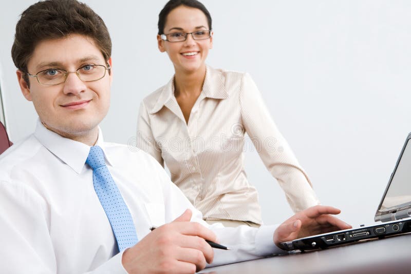 Confident boss stock photo. Image of confident, businessman - 3390200