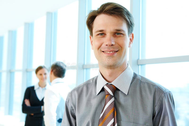 Confident boss stock photo. Image of confident, businessman - 3390200