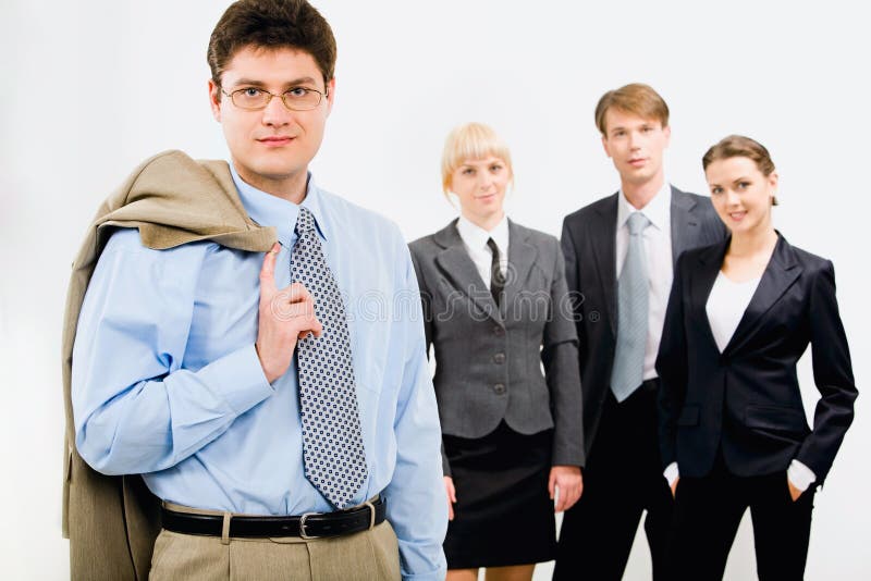 Confident boss stock photo. Image of confident, businessman - 3390200