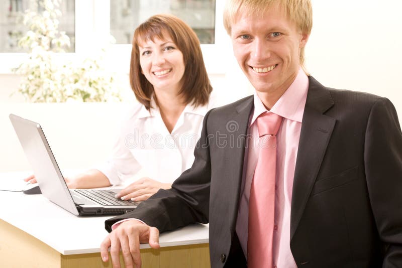 Confident boss stock photo. Image of confident, businessman - 3390200