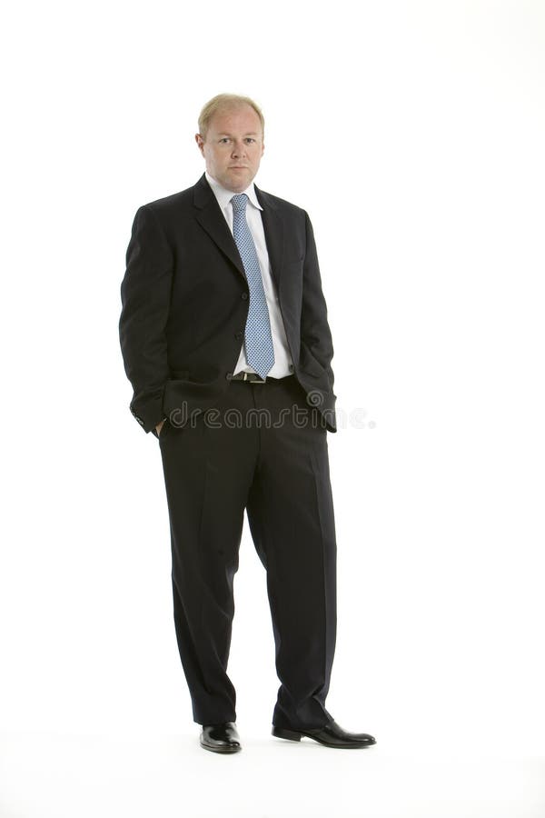 Distracted and Rumpled Business Man Stock Image - Image of office ...