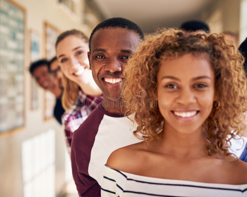 Confident and Capable of Amazing Things. Portrait of a Diverse Group of ...
