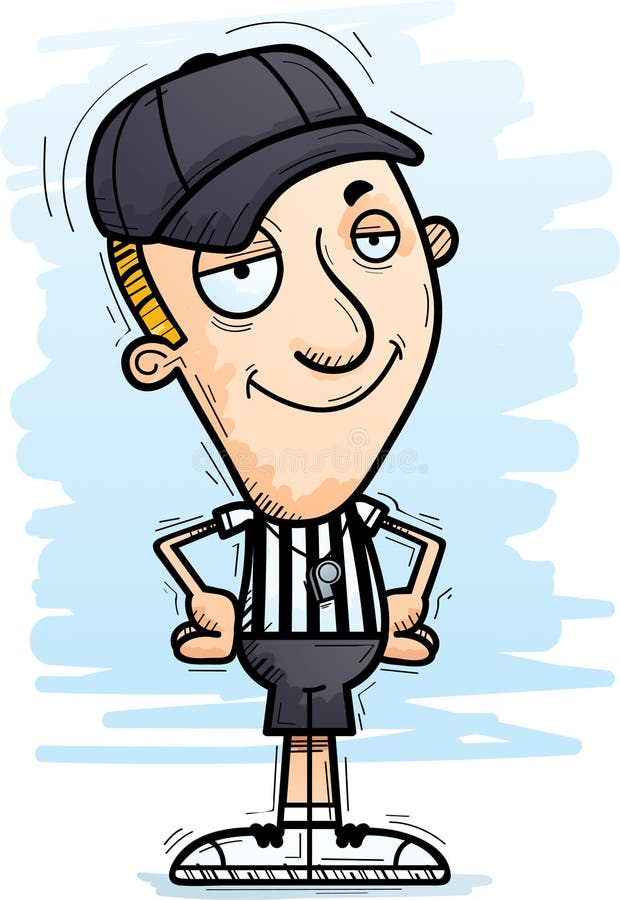 Referee Smiling Stock Illustrations – 146 Referee Smiling Stock ...