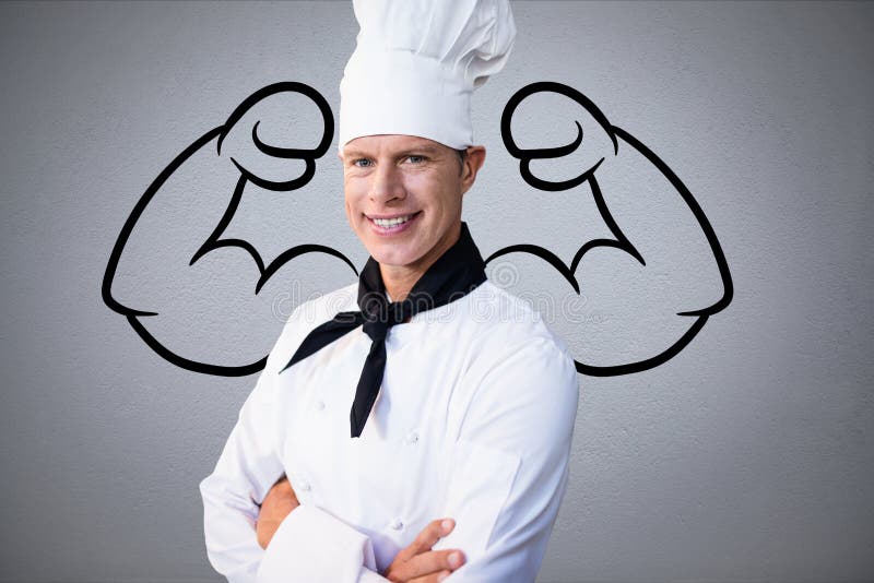 Flexing Arms Drawing Stock Illustrations – 62 Flexing Arms Drawing ...