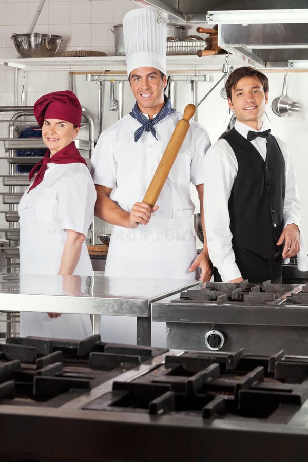 Waiter and waitress stock photo. Image of occupation - 30284438