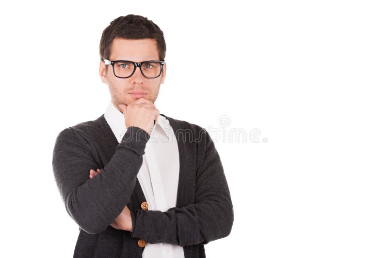 Confident and creative. stock image. Image of hair, casual - 37853145