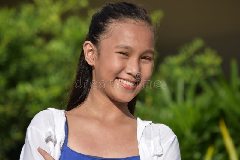 An a Confident Cute Juvenile Stock Photo - Image of confidence ...