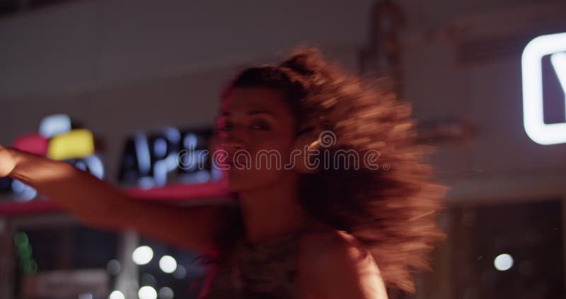 Confident Dancer Performs Street Dance on Urban Bridge Stock Footage ...