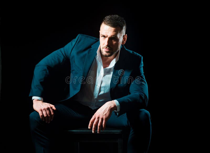Confident Elegant Handsome Young Business Man in a Studio Wearing a ... Confident Elegant Handsome Young Business Man in a Studio Wearing a ...