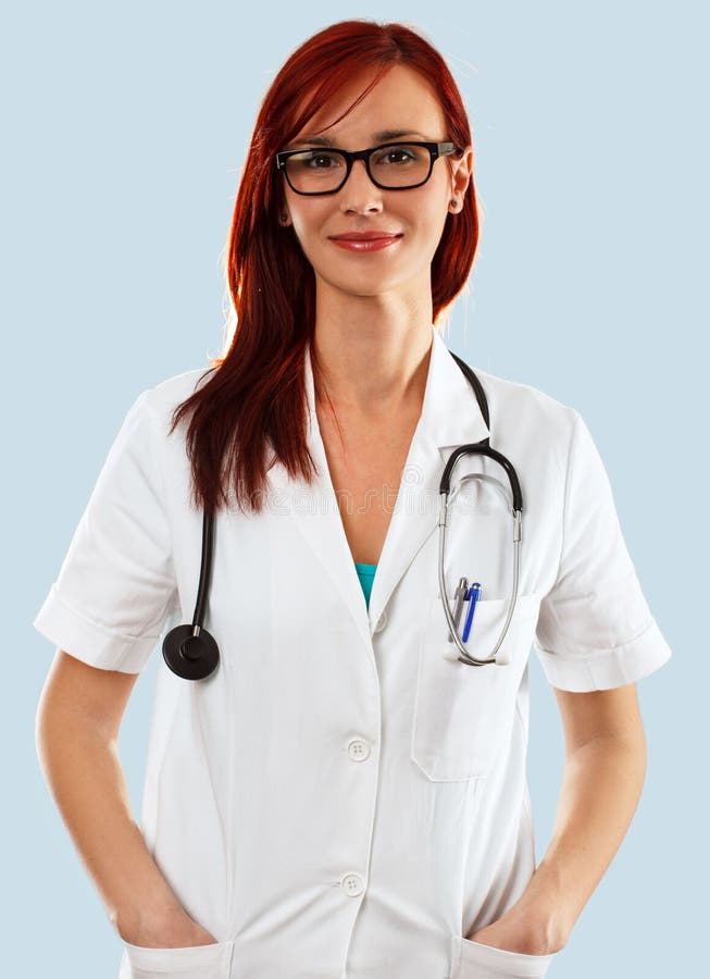 Confident female doctor stock image. Image of 2530, hospital - 30761237