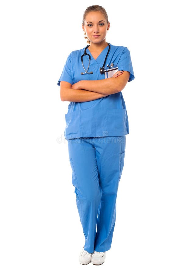 Confident Medical Expert Posing With School Girl Stock Image - Image of ... Confident Medical Expert Posing With School Girl Stock Image - Image of ...