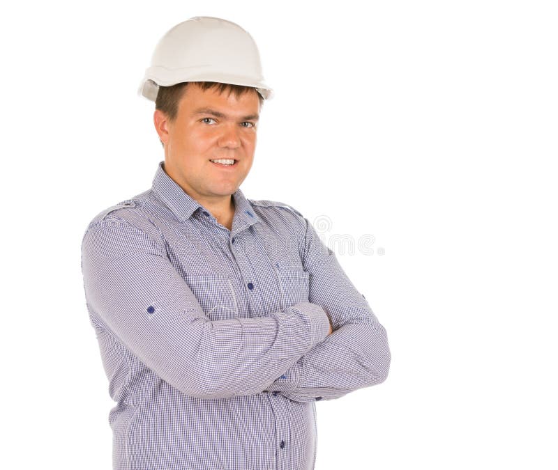 Confident Friendly Architect or Engineer Stock Photo - Image of ...