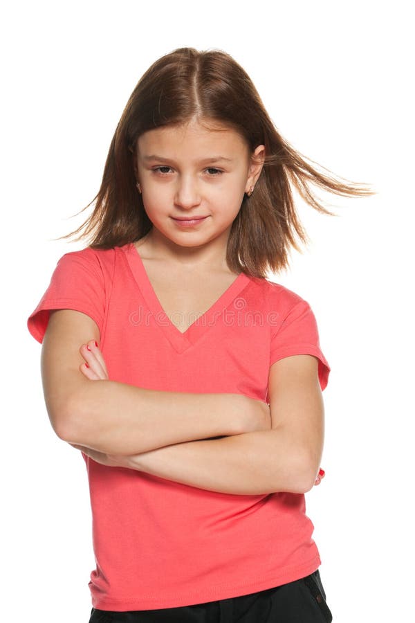 Confident Girl Jazz Dancer is Number One Stock Image - Image of ...