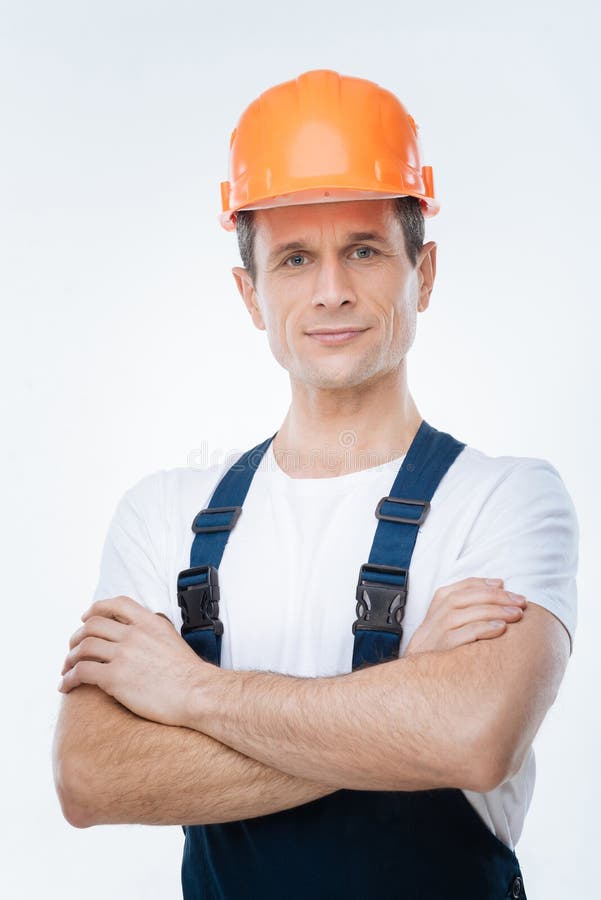 Confident Handsome Architect Wearing a Helmet Stock Image - Image of ... Confident Handsome Architect Wearing a Helmet Stock Image - Image of ...