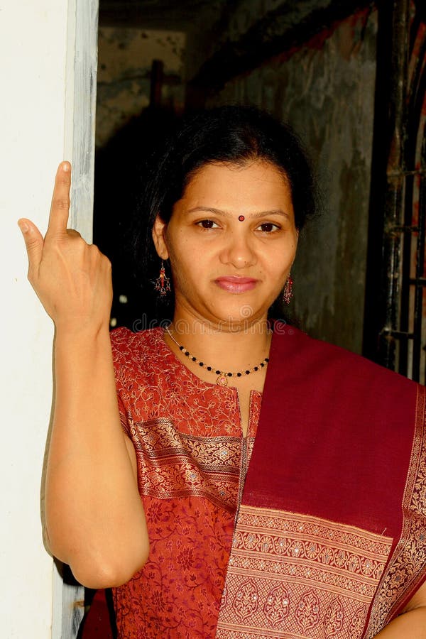 Confident Indian Woman stock image. Image of warm, bright - 3331217