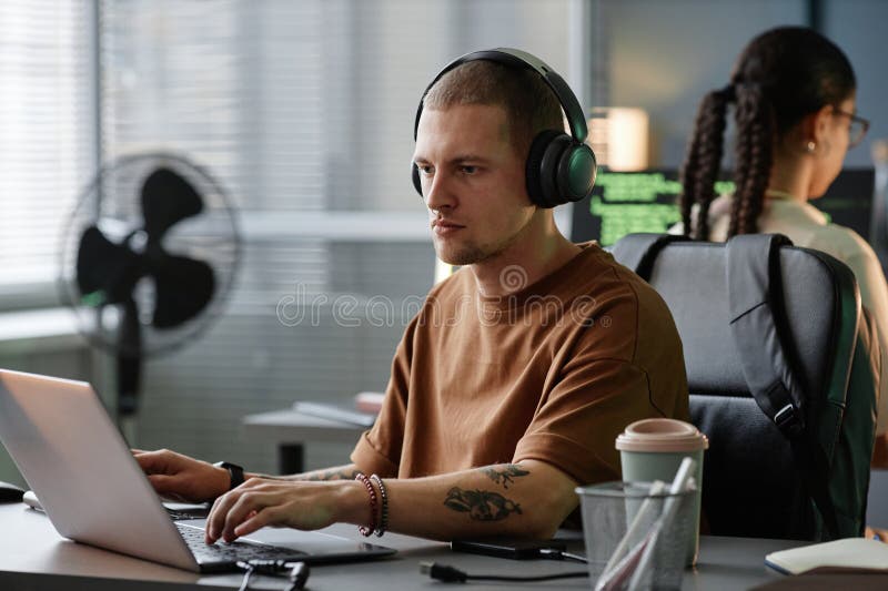 Skillful Male Software Developer Stock Photos - Free & Royalty-Free ...