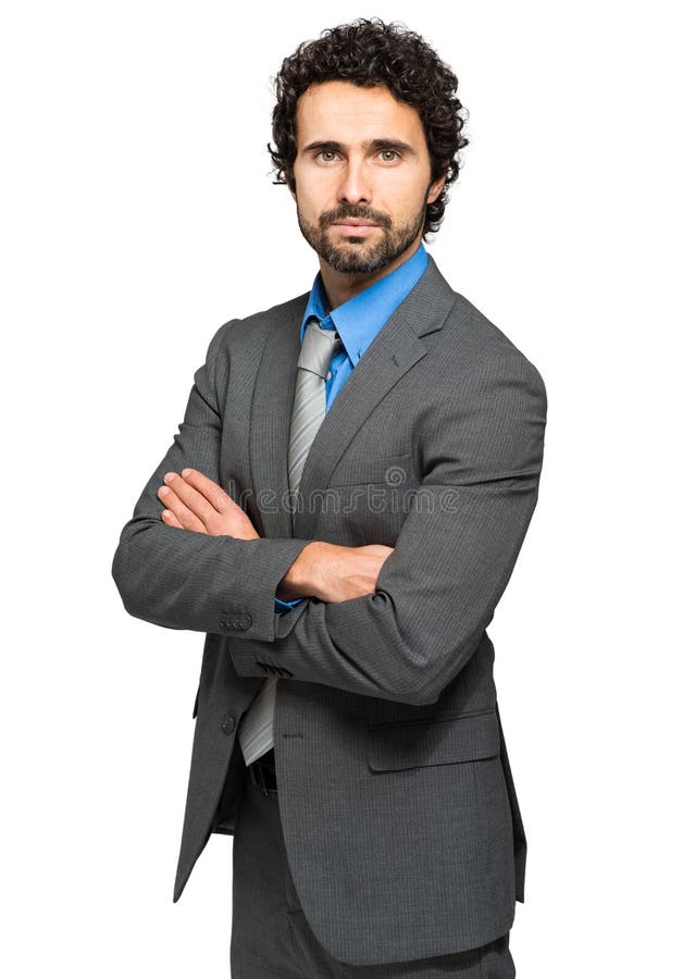 Confident male manager stock photo. Image of male, executive - 50879440