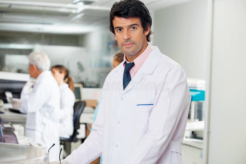 Confident Male Technician stock image. Image of health - 37137091