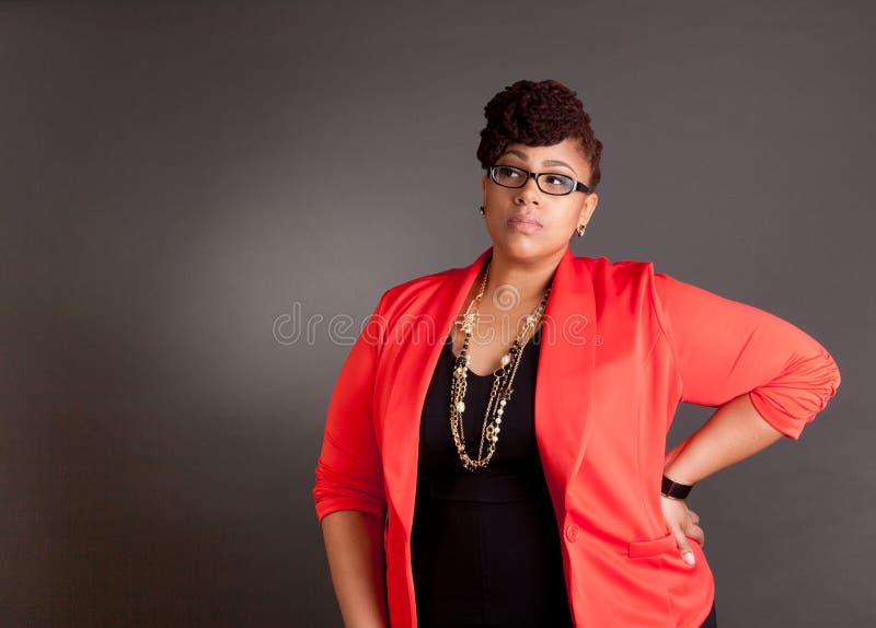 Confident Mature Plus Size Buisiness Women Stock Image - Image of black ... Confident Mature Plus Size Buisiness Women Stock Image - Image of black ...