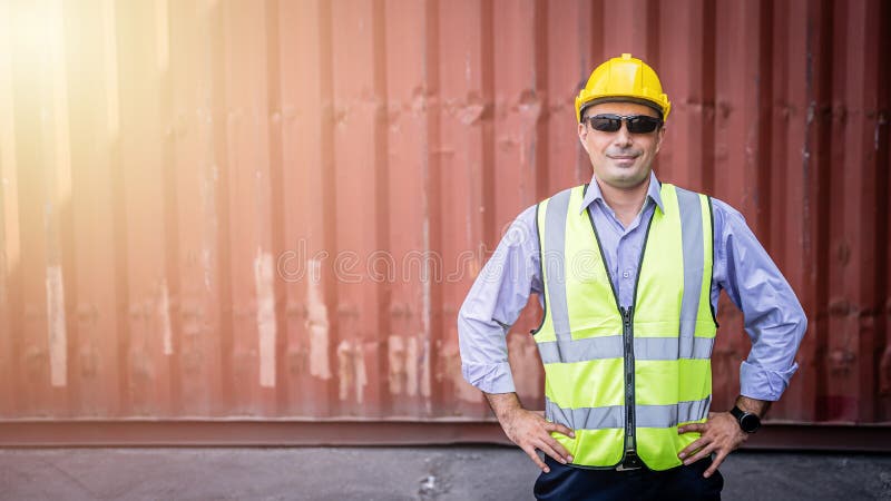 Confident Middle-eastern Male Engineer Portrait. Stock Photo - Image of ...