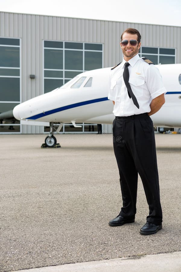 Confident Pilot Private Jet Background Stock Photos - Free & Royalty ...