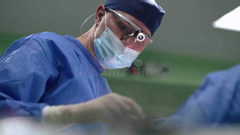 Side View Portrait of Woman Lying on Surgery Bed As Unrecognizable ...