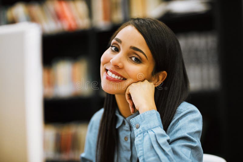 Confident and Ready for Finals. Portrait of a University Student ...