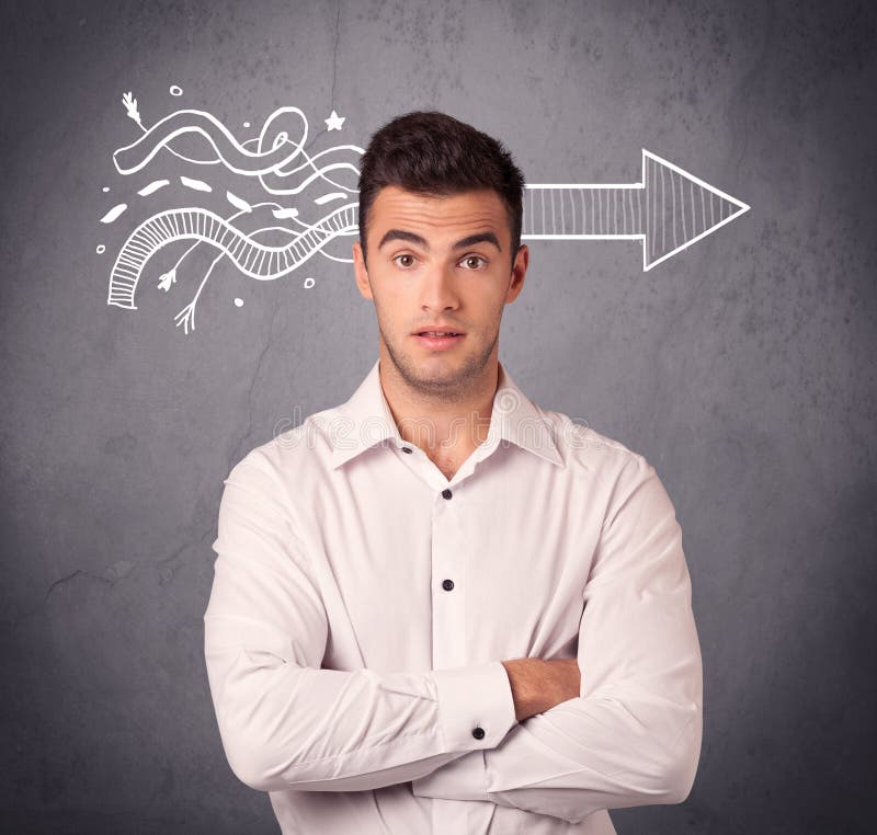 Confident Sales Person Solves Problem Stock Photo - Image of caucasian ...