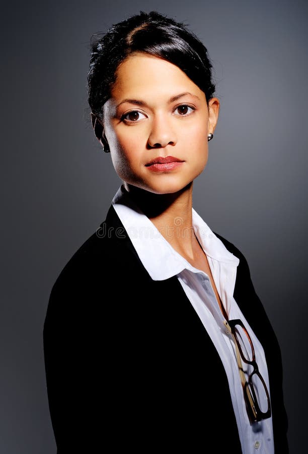 Expressionless woman stock image. Image of studio, adult - 22775429