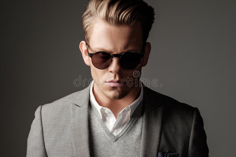 Confident Sharp Dressed Man Stock Photo - Image of contemporary, agent ...