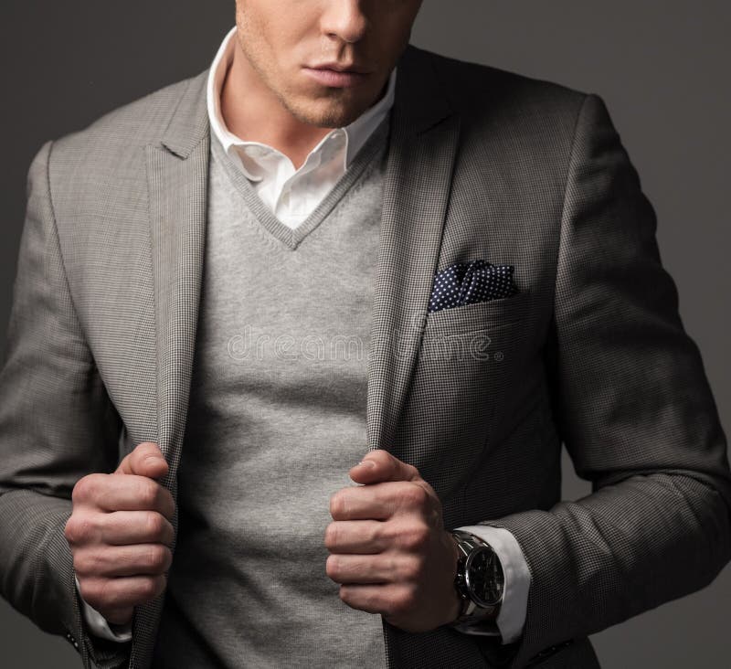 Confident Sharp Dressed Man Stock Image - Image of confident, adult ...