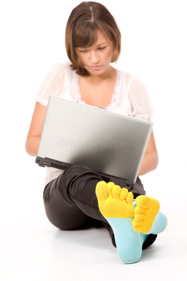 1,472 Girl Feet Laptop Stock Photos - Free & Royalty-Free Stock Photos ...