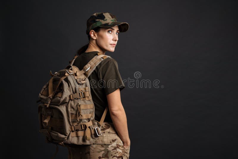 116 Female Soldier Back View Stock Photos - Free & Royalty-Free Stock ...