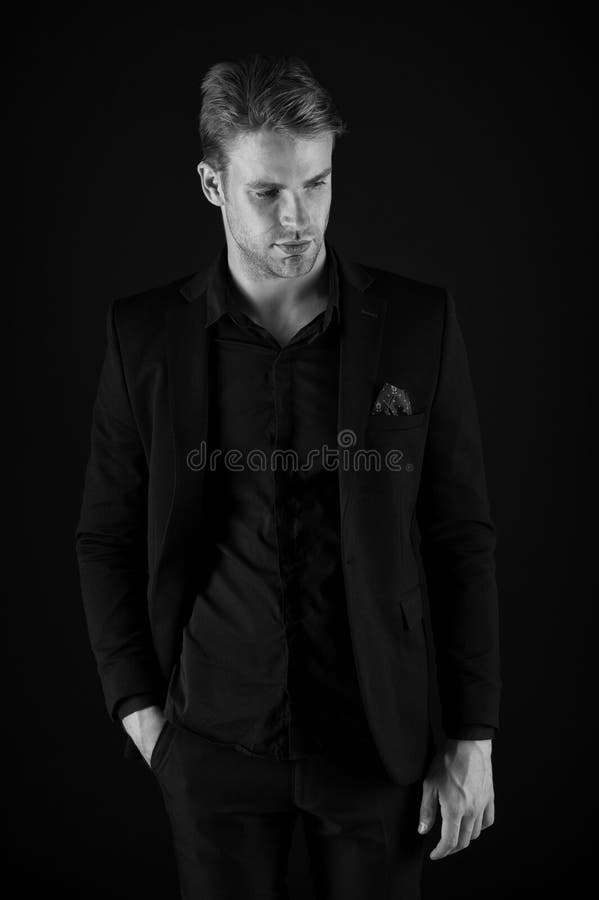Confident And Stylish Man Of Business Office Worker Business Man In