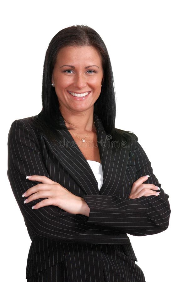 Confident woman stock image. Image of beauty, face, thirties - 761687