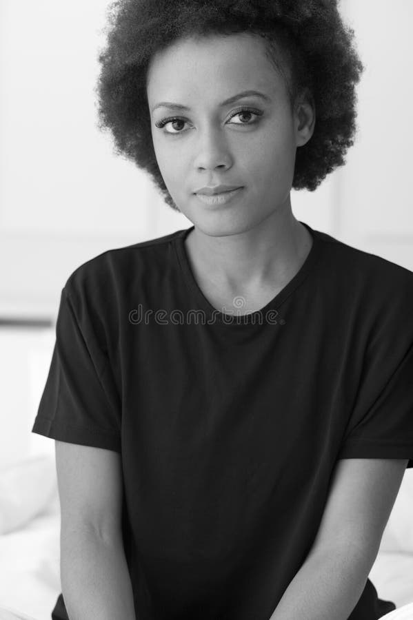 Confident woman posing stock image. Image of girl, portrait - 83440413