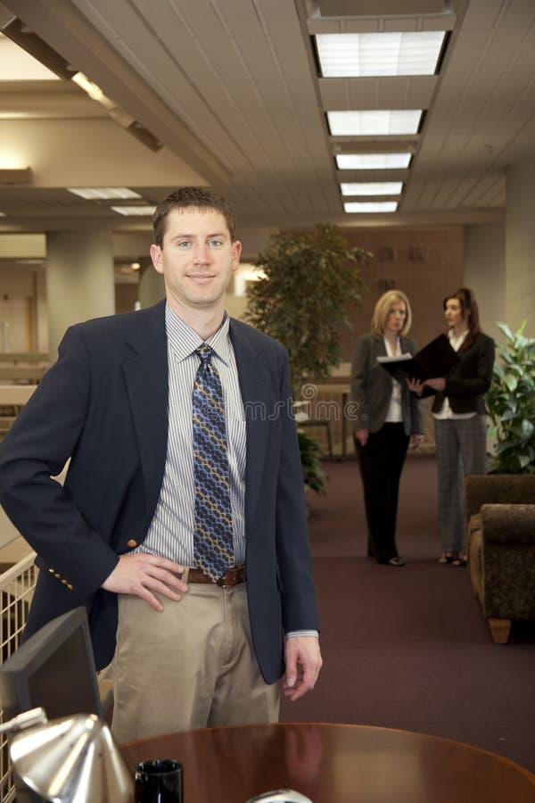 Confident Young Executive stock image. Image of people - 9676101