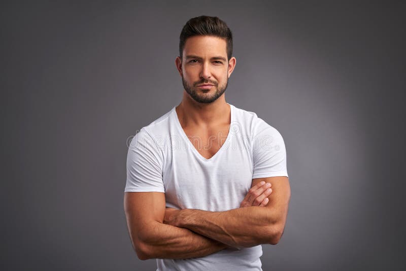 Confident young man stock image. Image of cool, lifestyle - 86250091