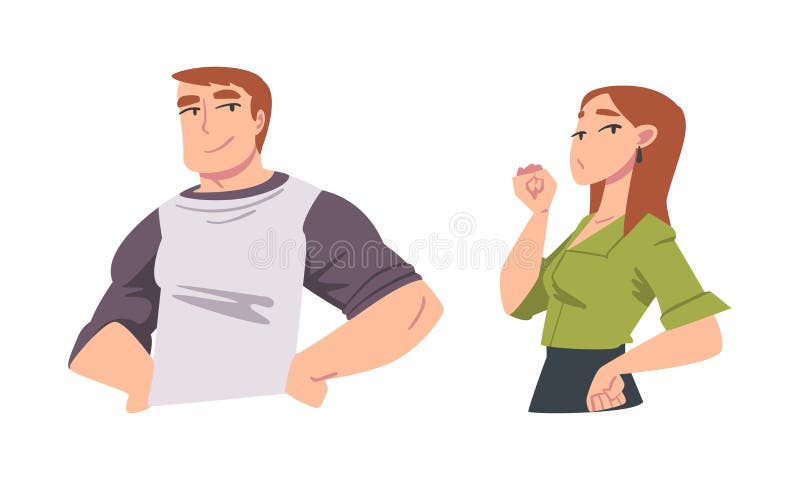 Conceited Man Stock Illustrations – 166 Conceited Man Stock ...