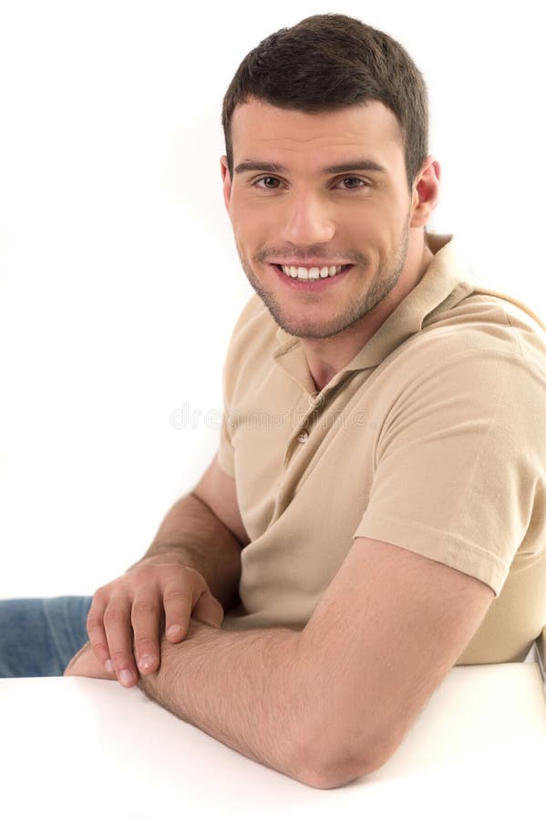 Confident young men. stock image. Image of 2025, beard - 33260985