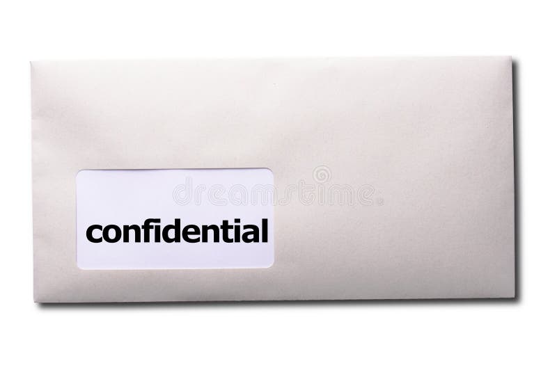 Confidential File Folder stock photo. Image of file, office - 4228462